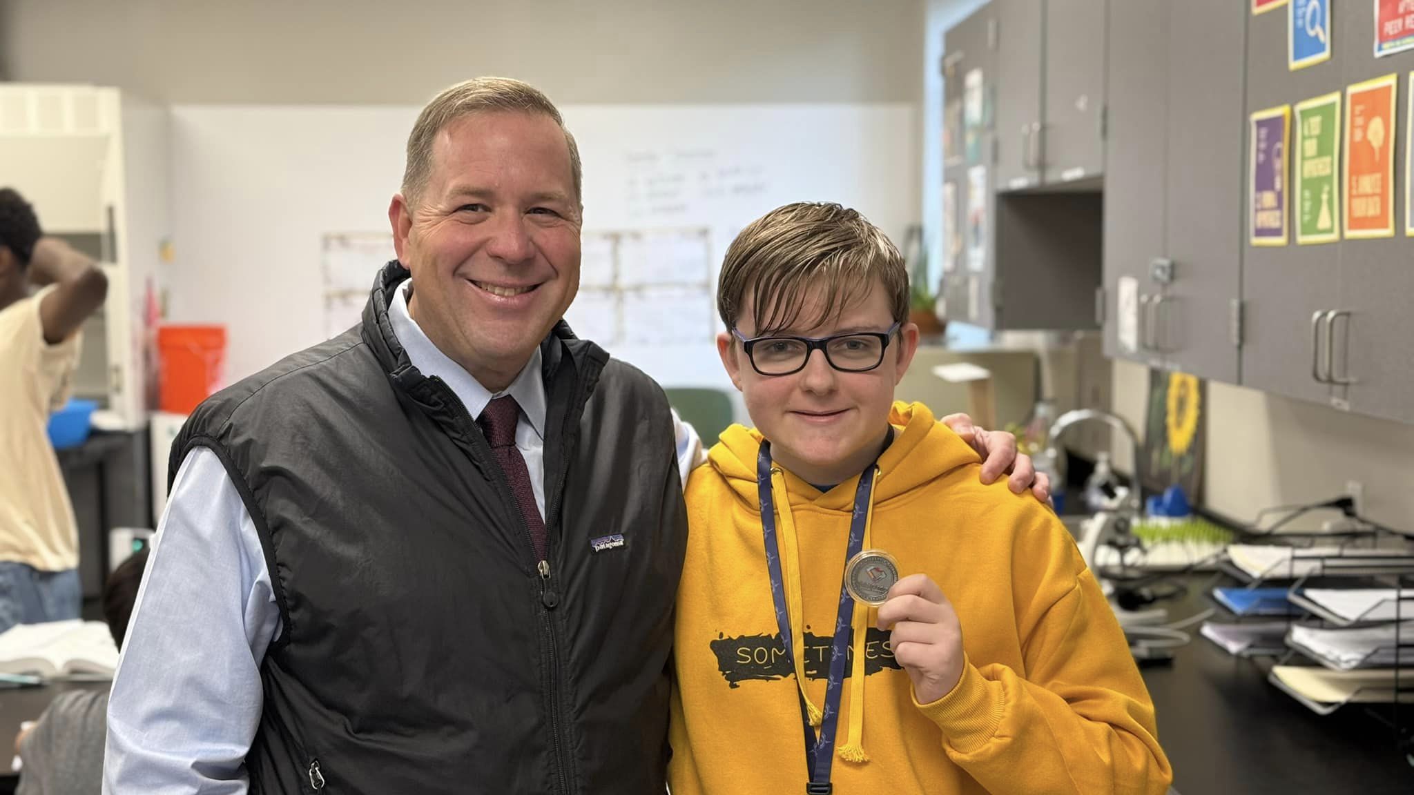 Meeting Street Academy alumnus honored with Challenge Coin - Meeting ...